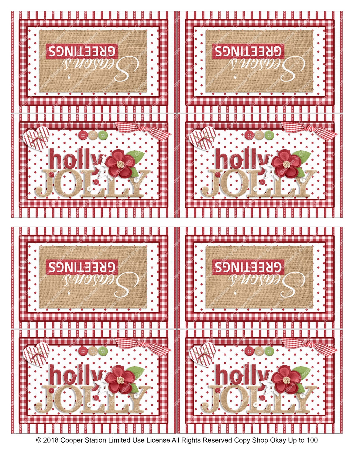 Digital Printable Christmas Bag Topper-treat Bag - Etsy