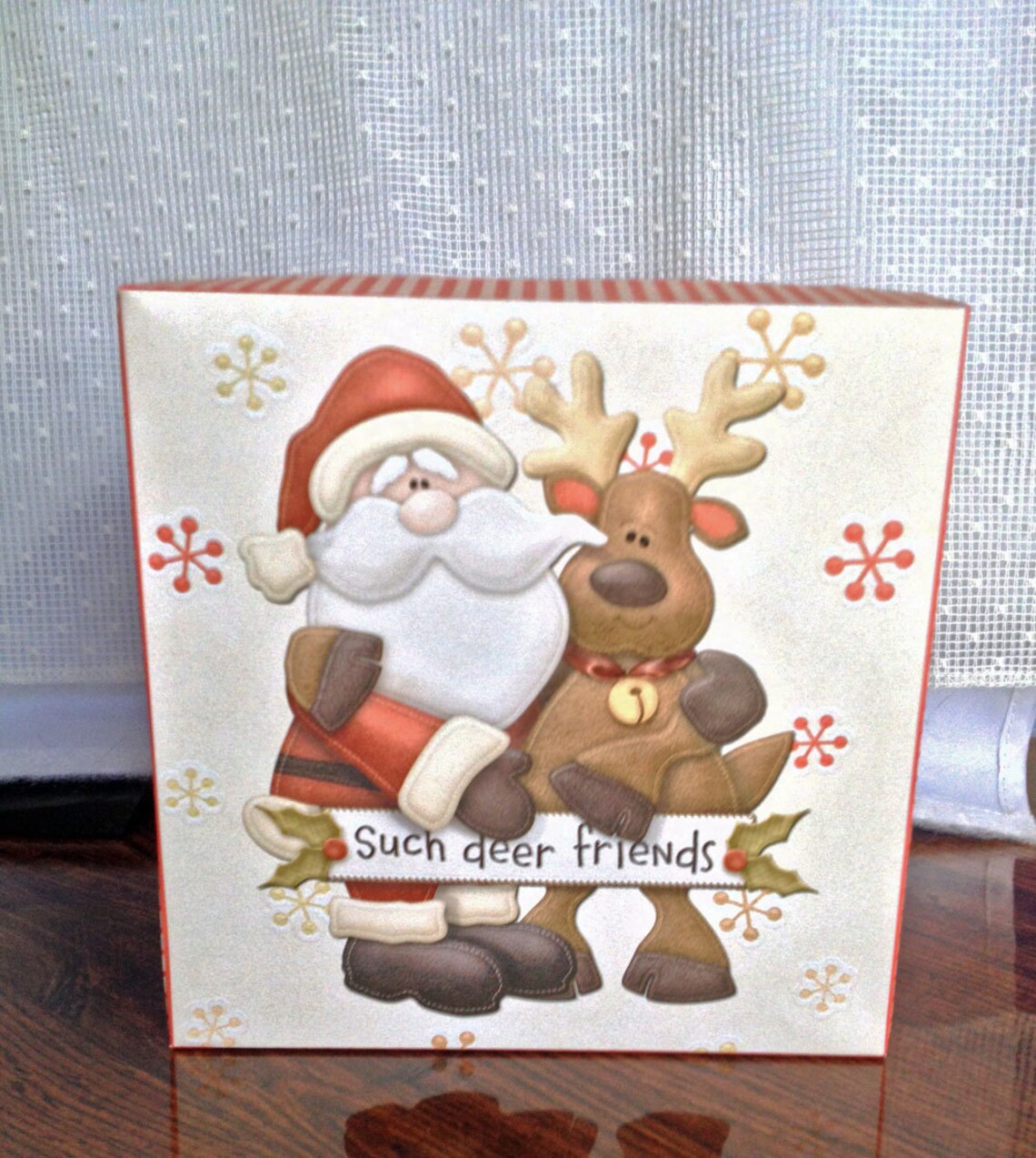 Digital Christmas Gift Box | Etsy