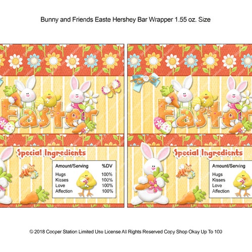 Printable Digital Candy Bar Wrapper - Etsy