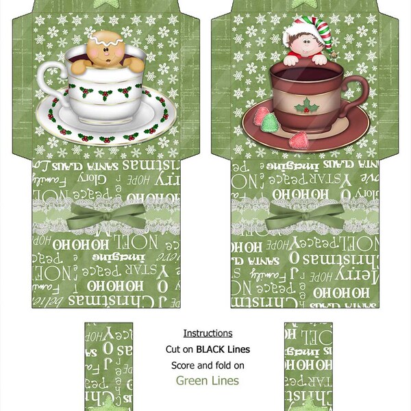 Printable Tea Bag - Etsy