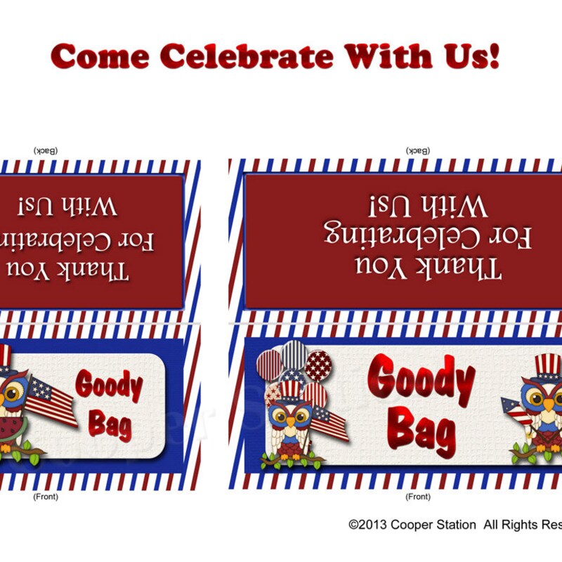 Patriotic Owl - Etsy