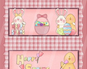 Printable Digital Mini Candy Bar Wrappers for Easter Chicks - Etsy