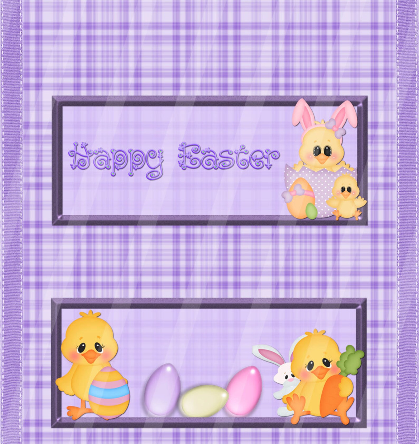 Two Digital Printable Easter Candy Bar Wrappers - Etsy