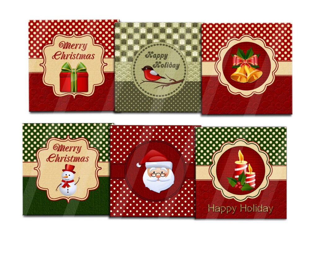Digital Christmas Gift Tags With Envelopes - Etsy