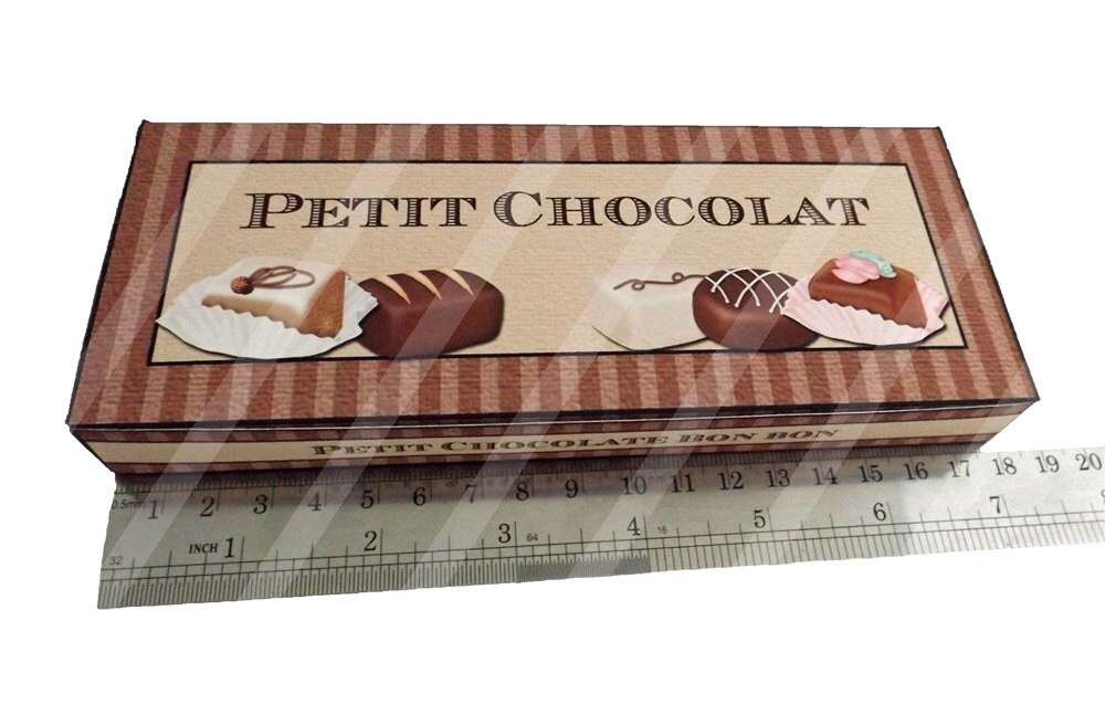 Digital Printable Chocolate Bon Bon Box | Etsy