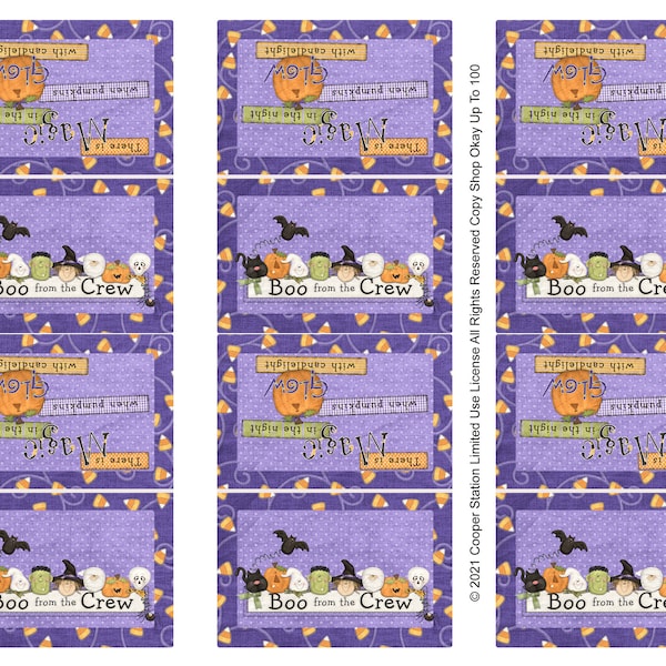 Candy Bag Toppers - Etsy