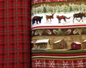 Cabin fabric | Etsy