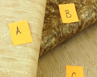 Wood grain fabric | Etsy