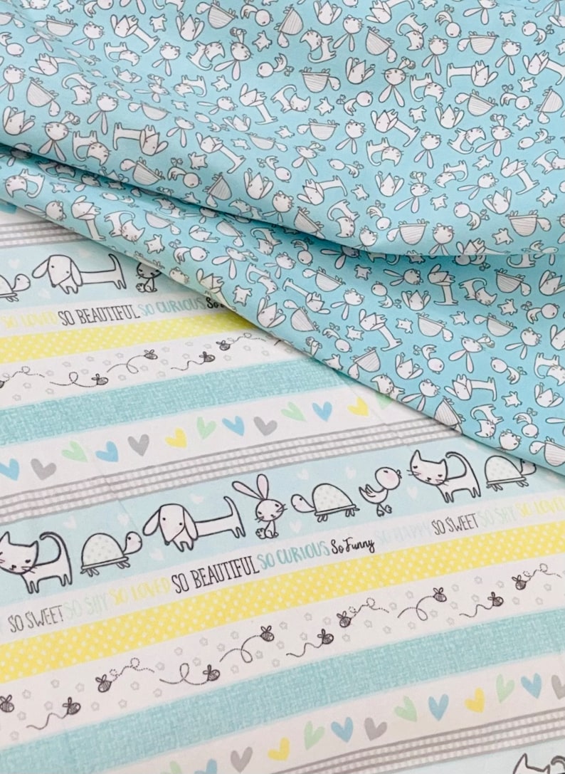 Doodle Baby Flannel by Benartex 13221F-99, Doodle Baby Stripe, 13223F ...