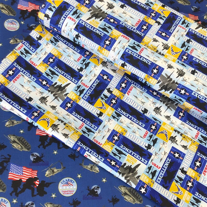 Military Fabric US Navy, Marines, Airforce, Army, Camouflage Soldiers ...