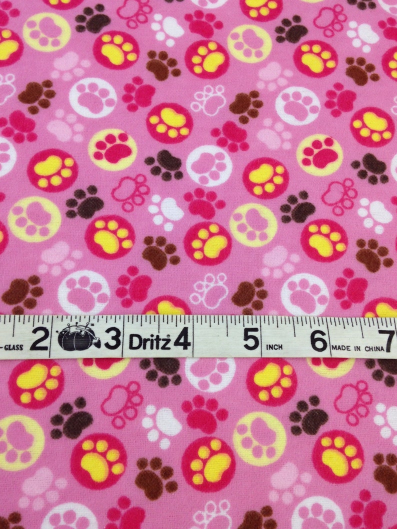 Cuddle teddy bear paw prints pink yellow brown teddybear | Etsy