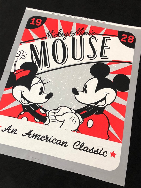 Vintage Mickey And Minnie Mouse Love