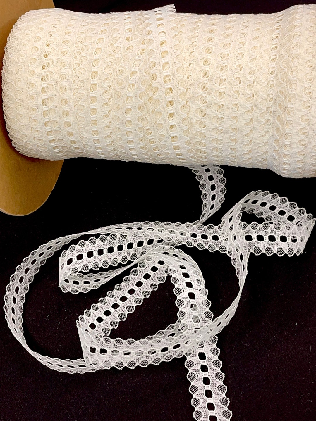 Bulk Lace, 3/4 Inch- 10 Yards for 5.00, Cream, Ivory, Wedding Dress ...