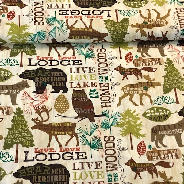 Nature Fabric Prints - Etsy