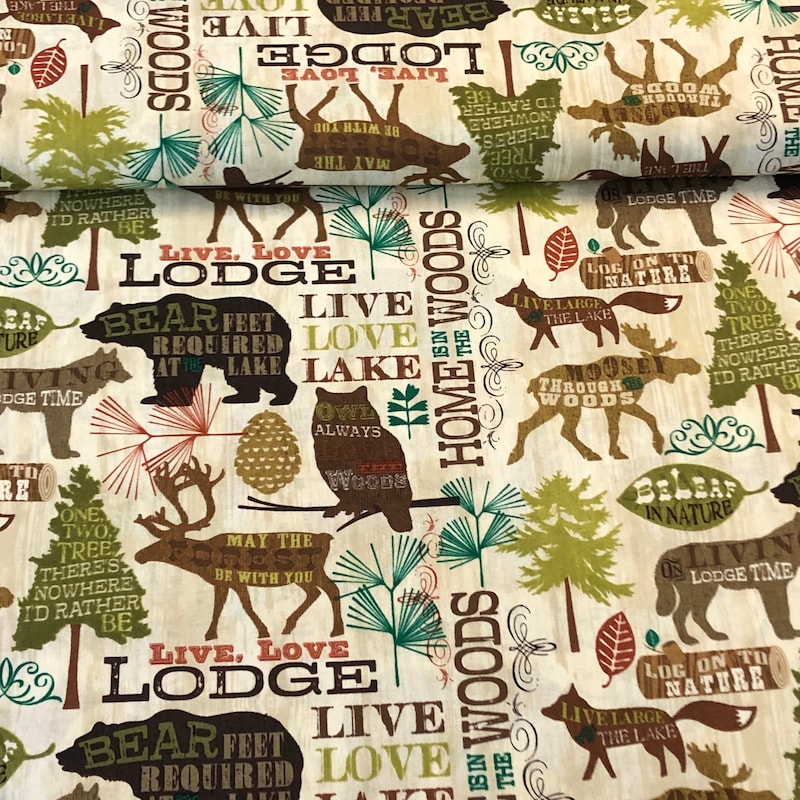 Nature Fabric Prints - Etsy