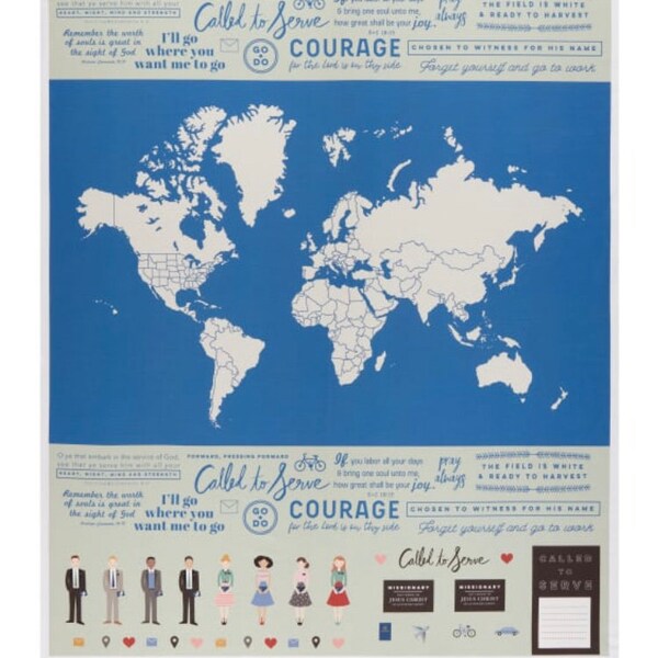 Lds Missionary Fabric - Etsy
