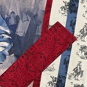 Hugh Cabot Western Quilt Kit Top, Lap Size, Borders, Cowboy Rodeo ...