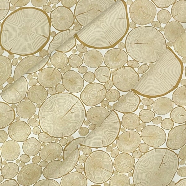 Wood Log Fabric - Etsy