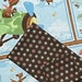 Susybee Zig Dog Quilt Kit, Parachute Dog, Flying Ace Dog Quilt 36 Panel ...