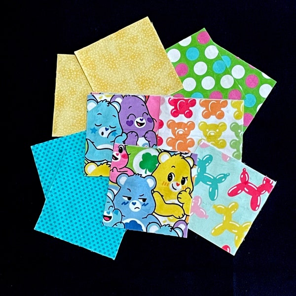 Care Bear Quilt Blocks - Etsy
