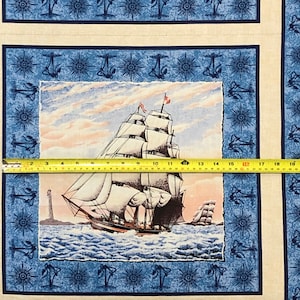 Ports of Call, Sail Boat, Beach Ocean Blue, Sand Beige Colors, Sailing ...