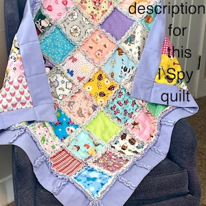 Baby Rainbow Rag Quilt Kit, 72 Pre Cut Quilt Blocks 7" Squares, Pink ...