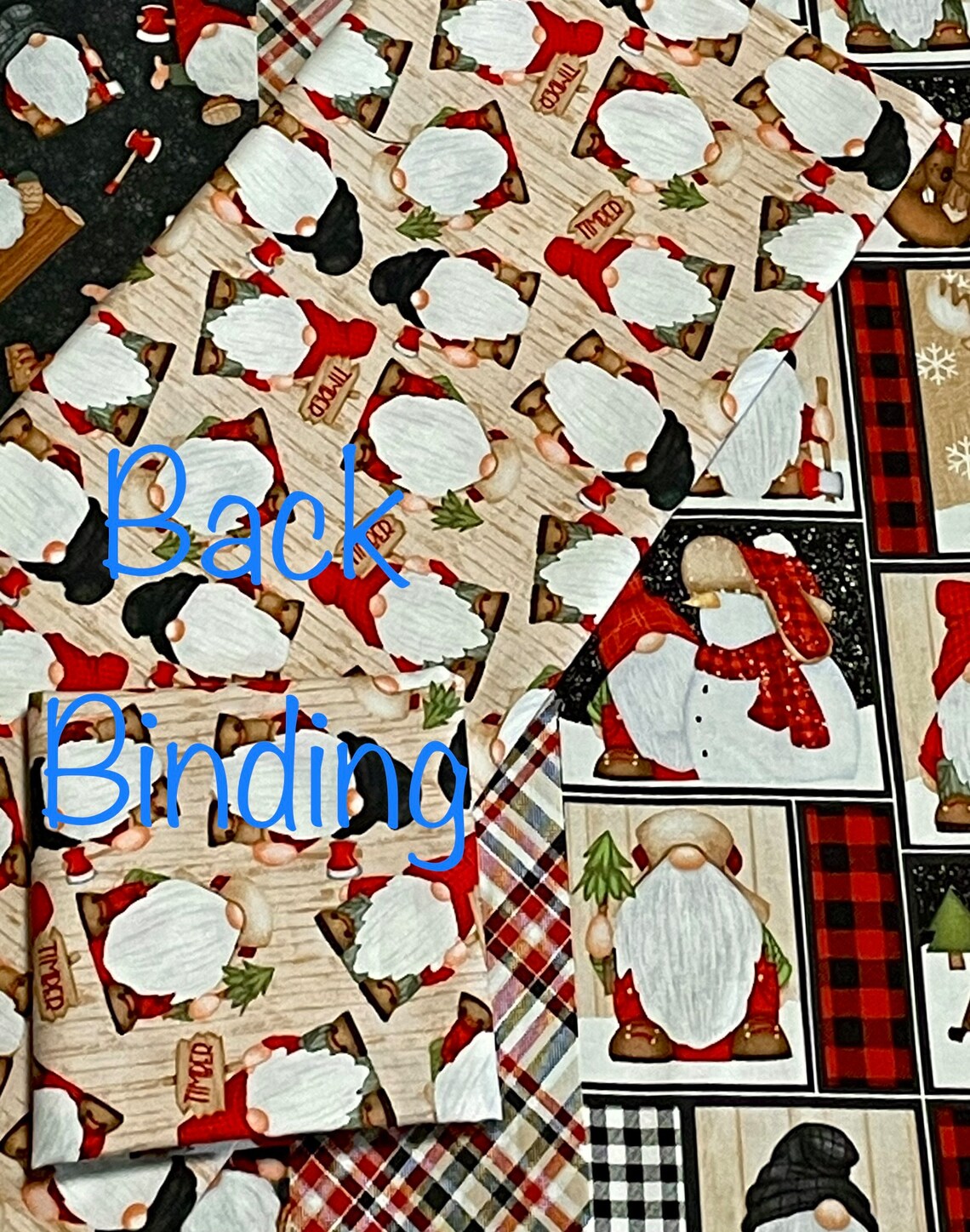 Timber Gnomies QUILT KIT Includes Panel Borders Binding & - Etsy