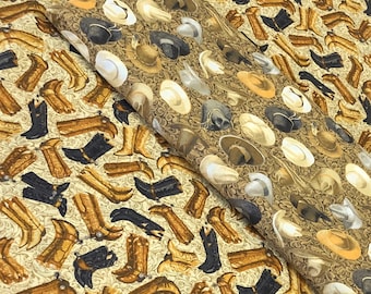 Tan Rawhide Fabric - Etsy