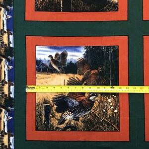 Pheasant Fabric Panel, Beautiful Pheasant, Bird, Wildlife Quilt Pillow ...