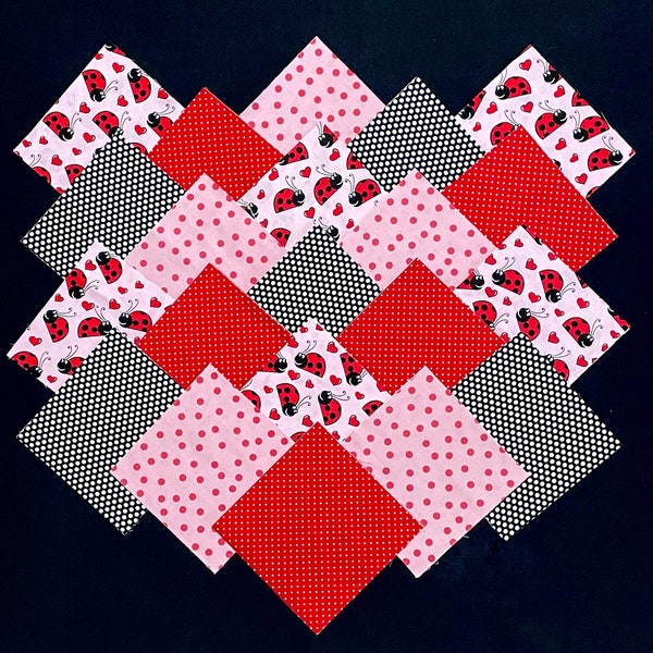 Ladybug Quilt - Etsy