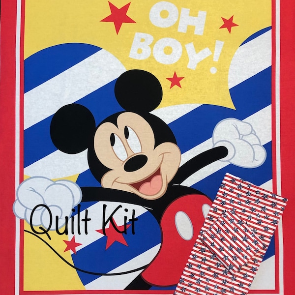 Mickey Quilt Pattern - Etsy