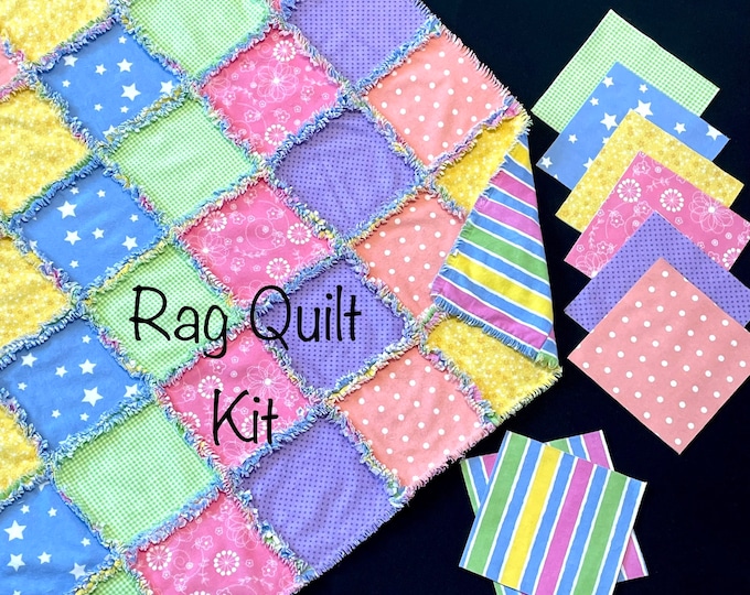 Rag Quilt - Etsy