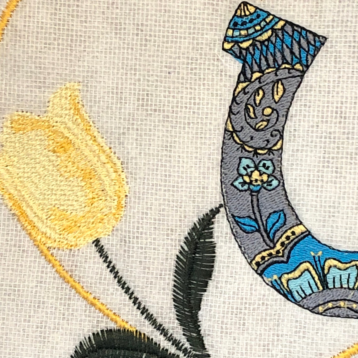 Horse Head Picture Frame Embroidered Wall Hanging on Screen - Etsy