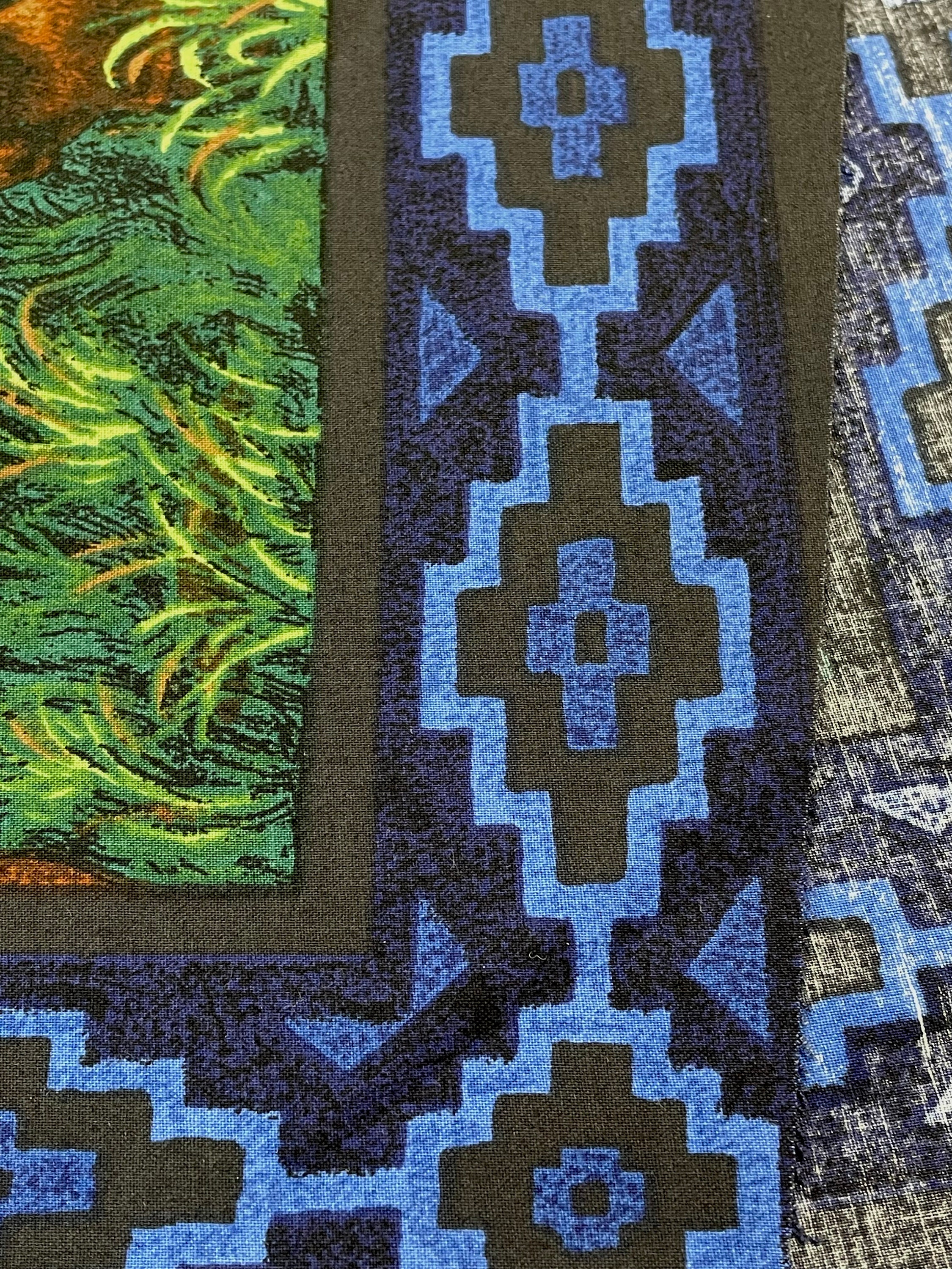 Horse Wild Stallion Fabric Panel Thunder Ridge Horse Running - Etsy