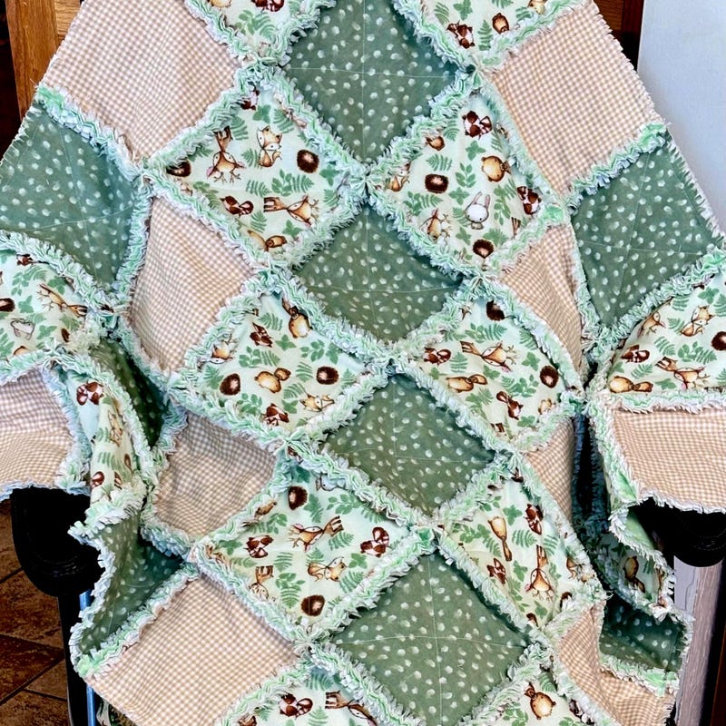 Quilt Squares Tan - Etsy