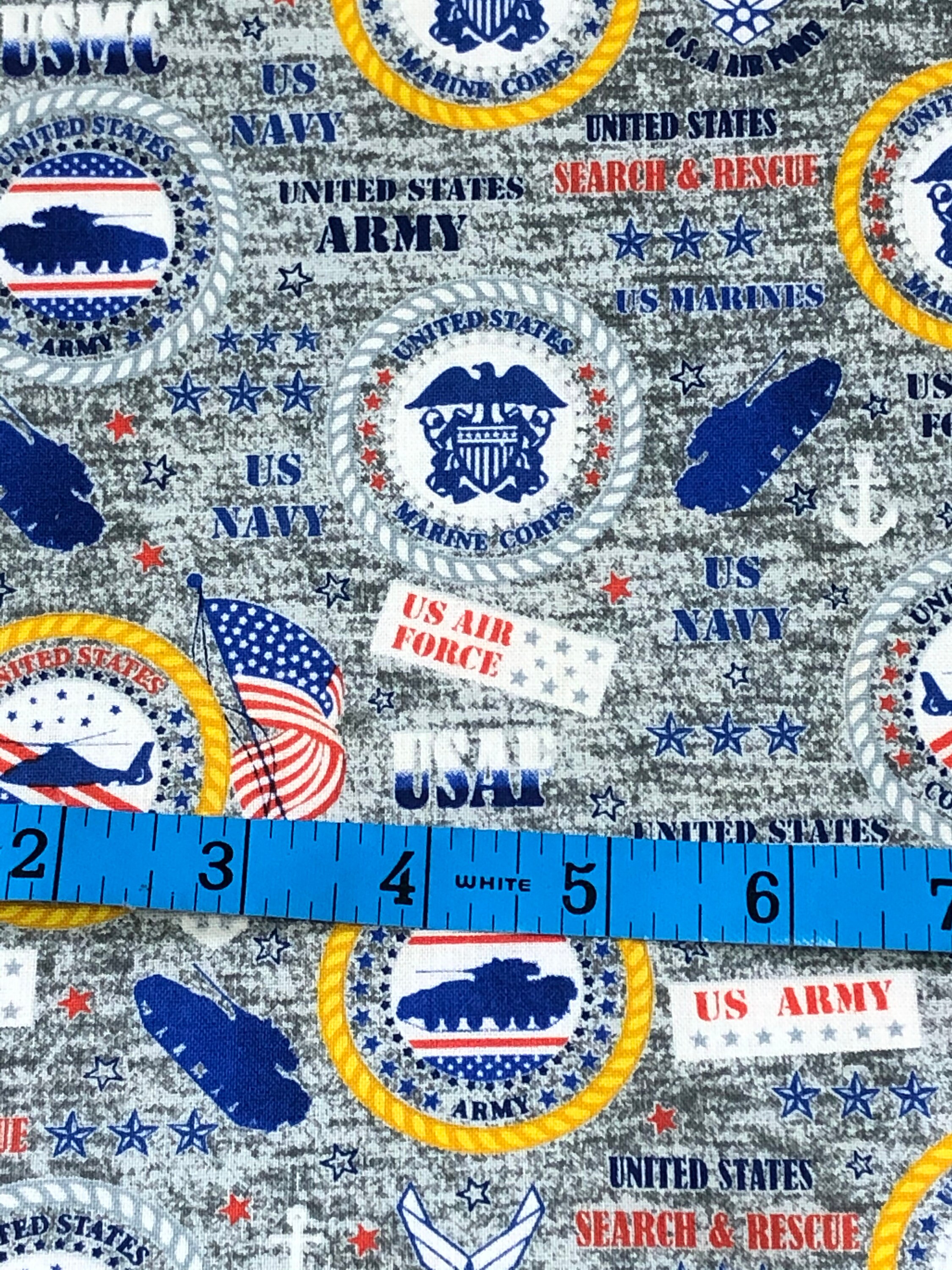 Military fabric US Navy Marines Airforce Army camouflage | Etsy