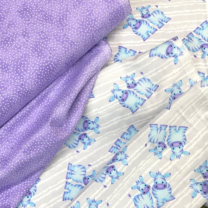 Purple Blue Aqua Fabric - Etsy