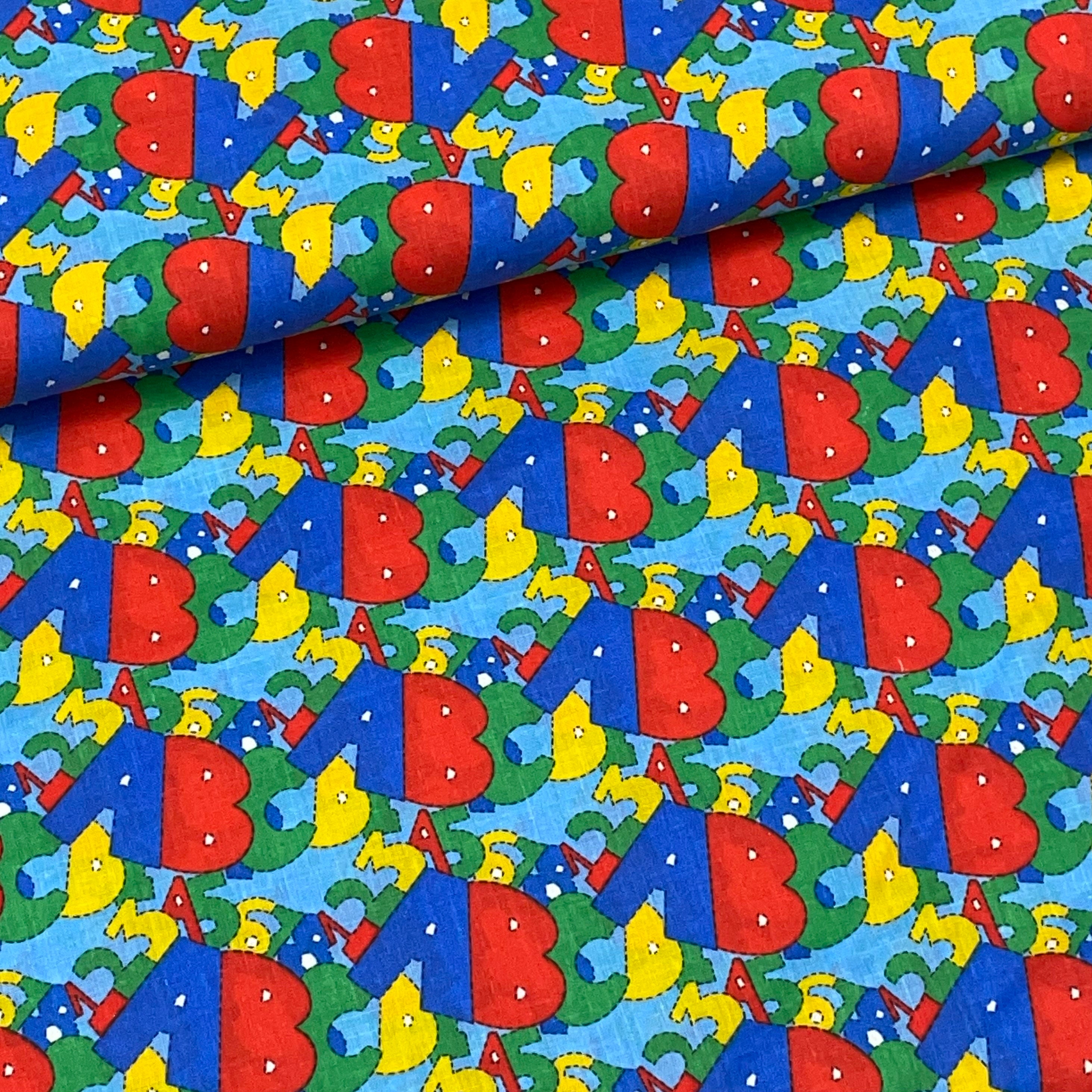 Abc's Alphabet Red Yellow Green Blue Preschool | Etsy