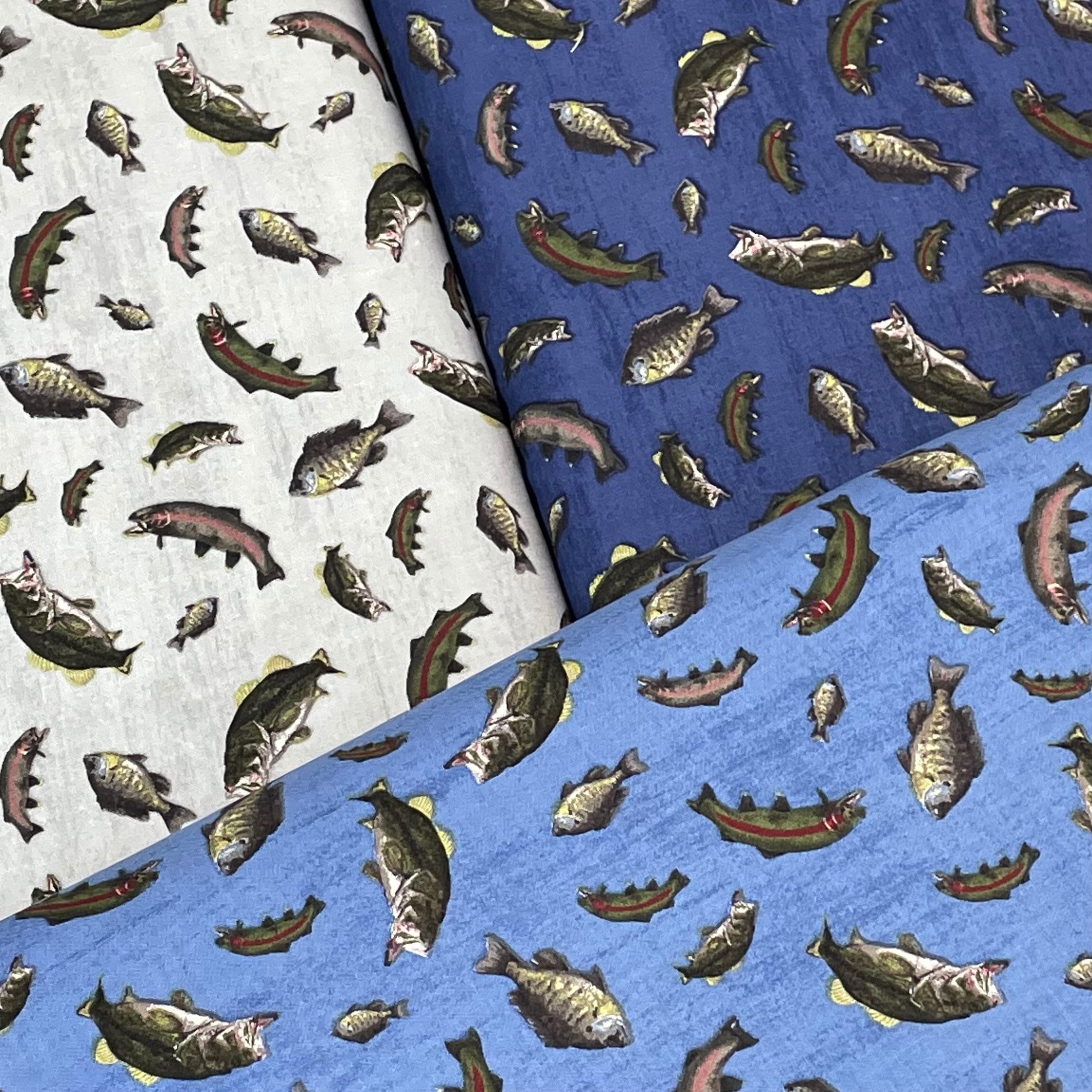 Fishing- at the Lake, Fisherman, Trout Fishing Fabric, Fishing Lodge ...