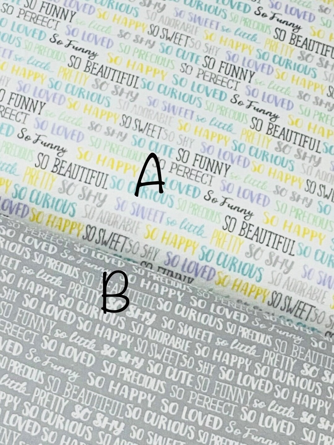 Doodle Baby Flannel by Benartex 13231F-99 Sweet Words Pastel, 13231F-13 ...