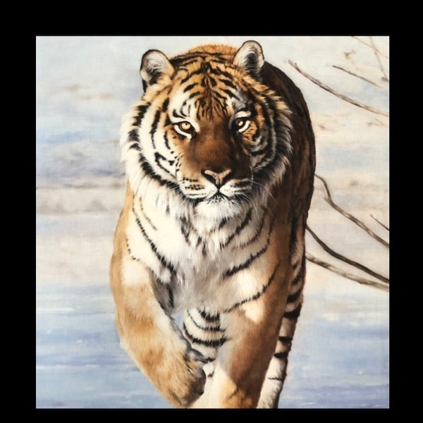 Tiger Fabric Panels - Etsy