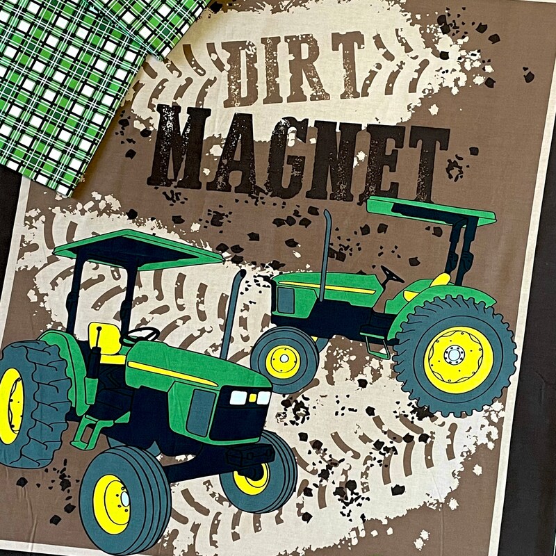 Tractor Quilt Pattern - Etsy