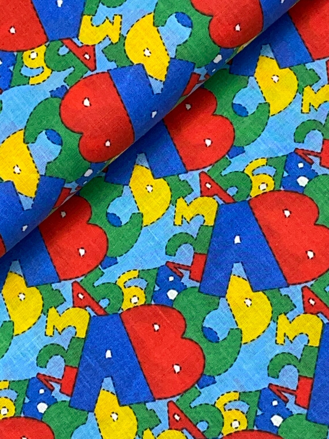 Abc's Alphabet Red Yellow Green Blue Preschool | Etsy Canada