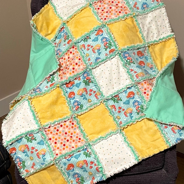 Mermaid Quilt - Etsy