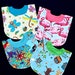 Baby Bibs Pull Over Stretch Neck Double Sided Flannel, Soft, Absorbable ...