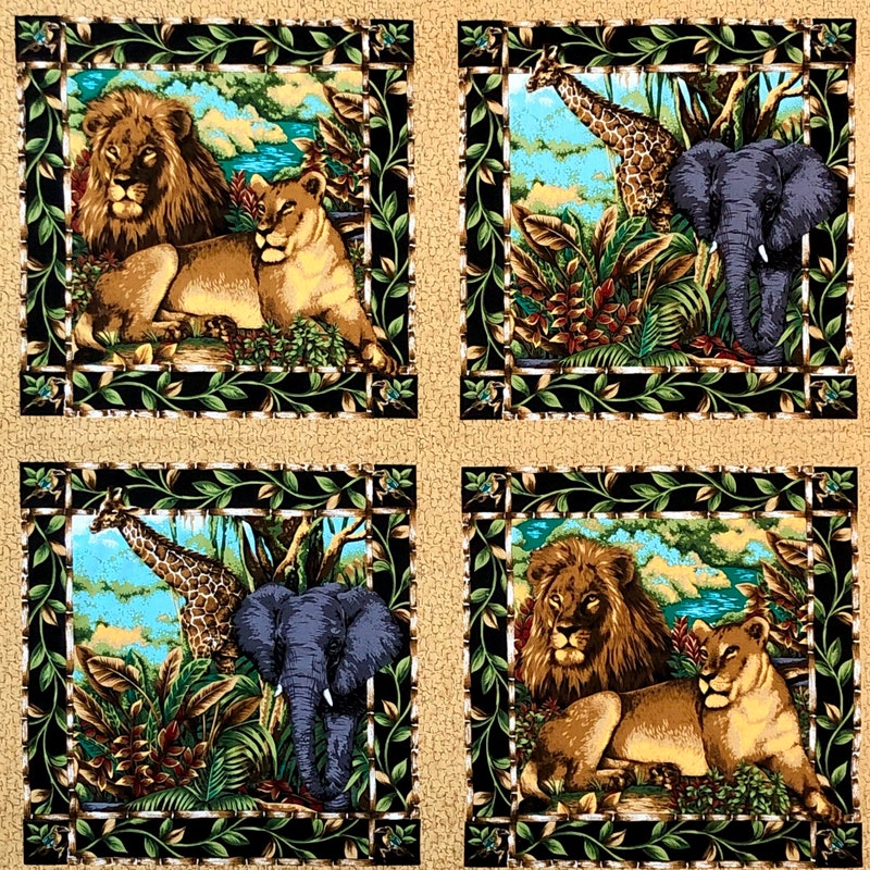 Safari Fabric - Etsy