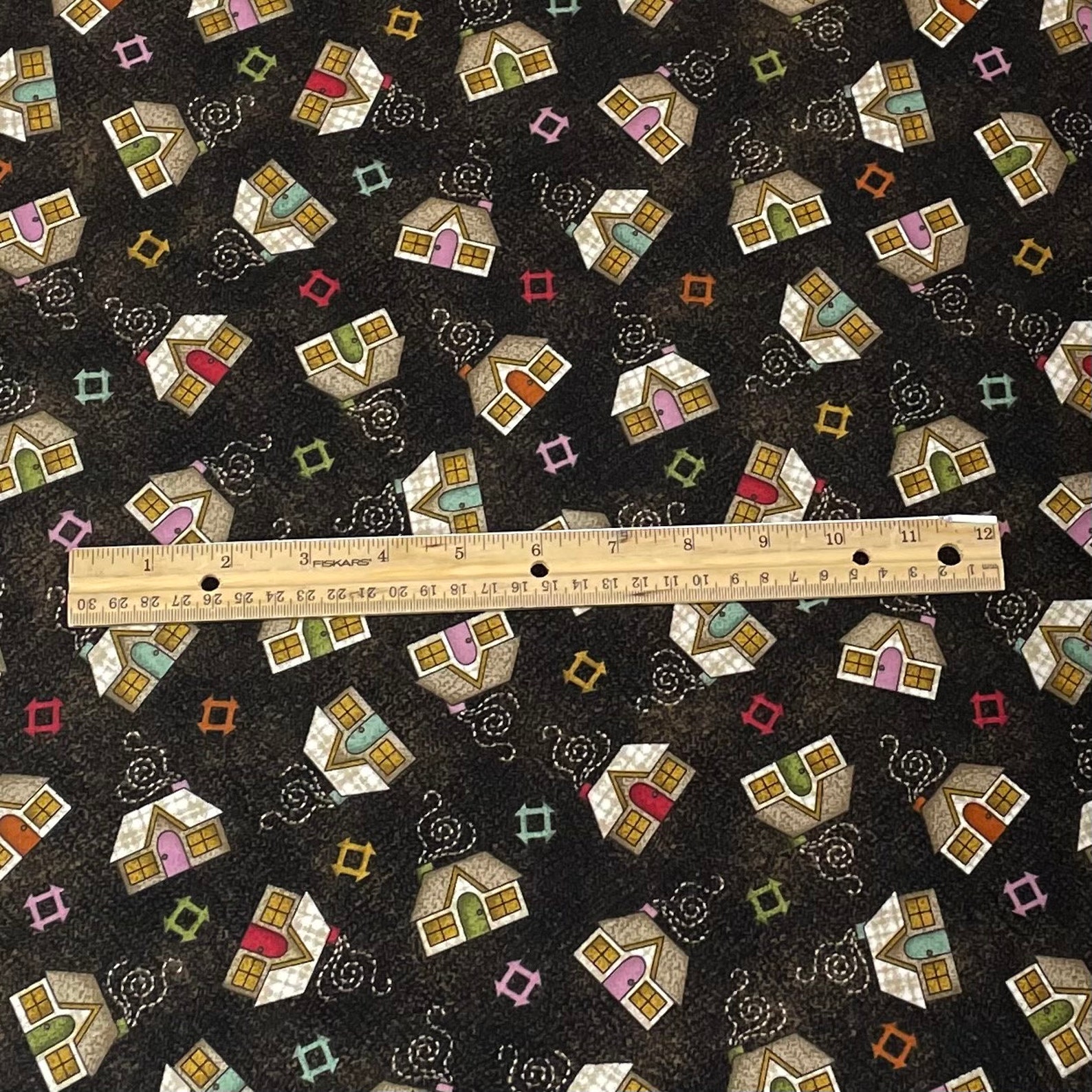 Home Sweet Home Fabric Panel Quilt Kit Woolies Flannel Happy - Etsy