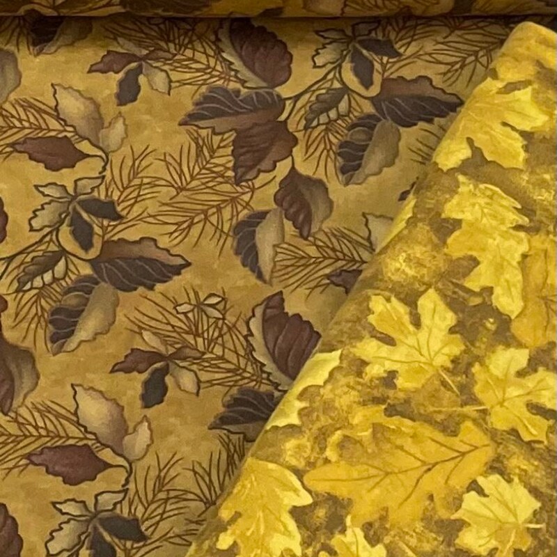 Autumn Fabric - Etsy