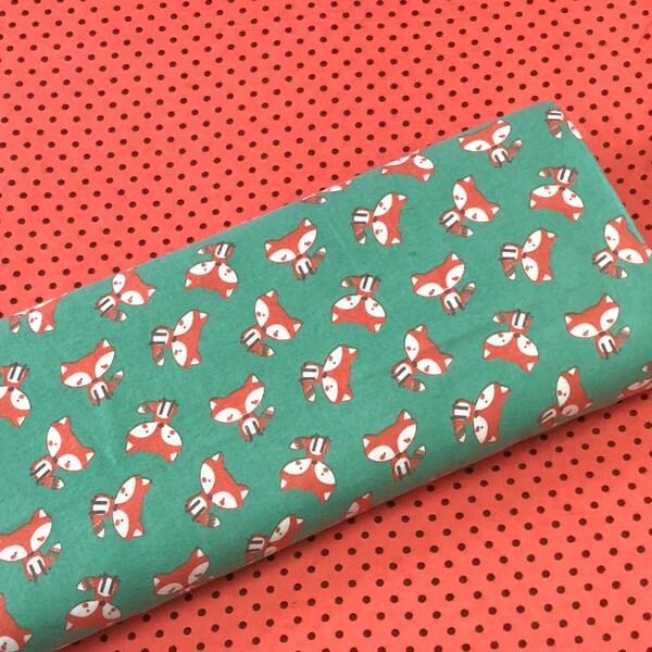 Fox Flannel - Etsy