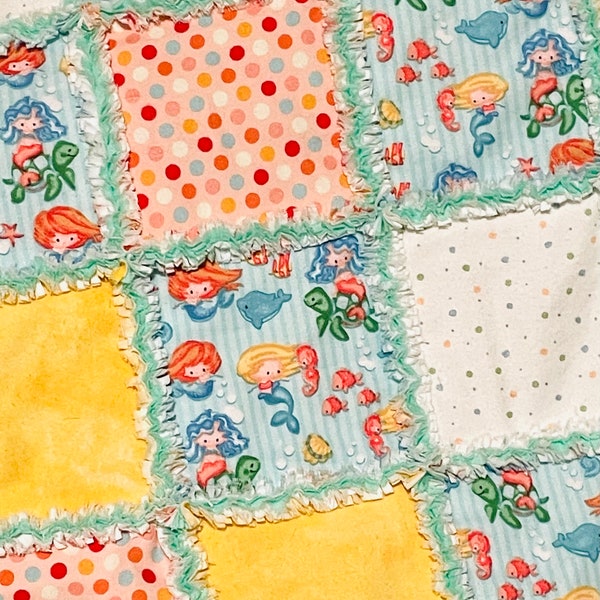 Mermaid Quilt - Etsy